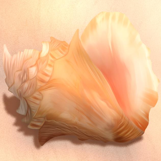 The Conch(Lord of the Flies) - ibisPaint