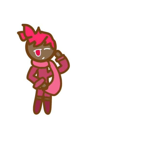 Raspberry Syrup Cookie's Raspberry Cold - ibisPaint