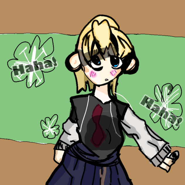 Being embarrassed - ibisPaint