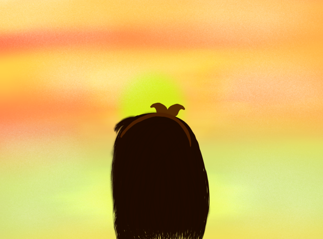 por do sol - ibisPaint