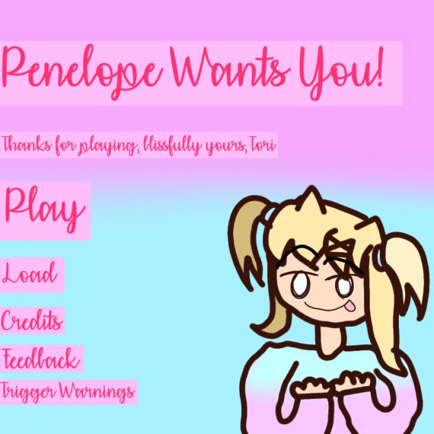 Penelope Wants You! Loading screen - ibisPaint