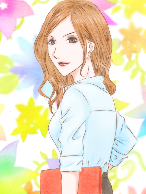 office lady - ibisPaint