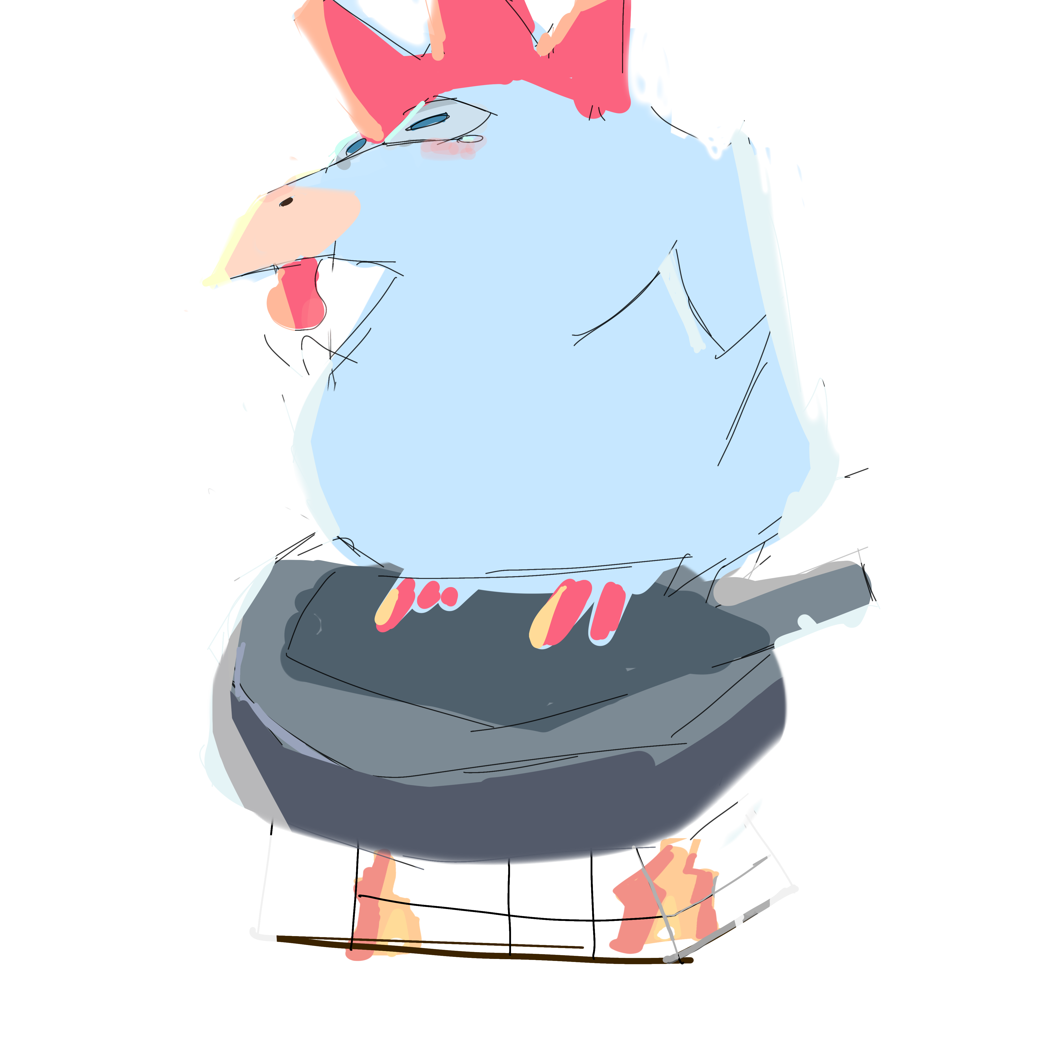 Popcorn chicken - ibisPaint