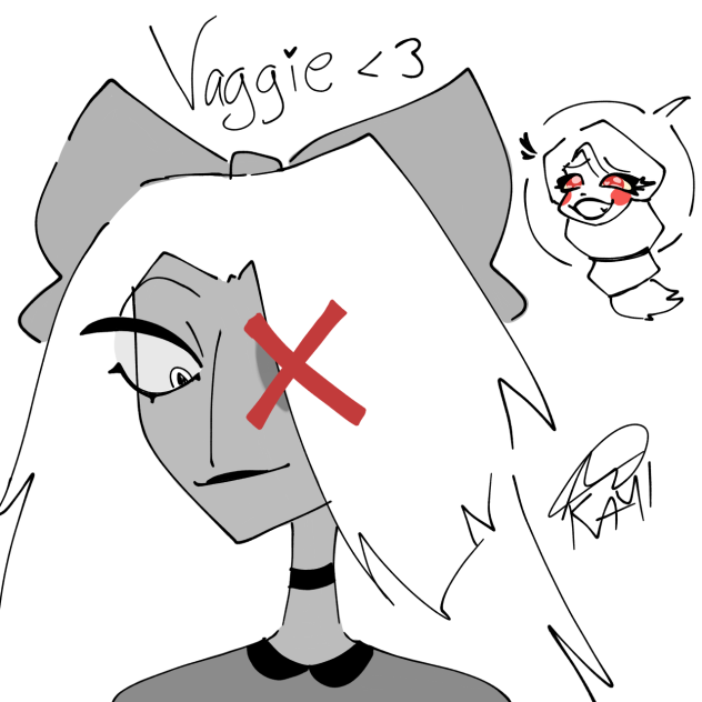 vaggie because pretty - ibisPaint