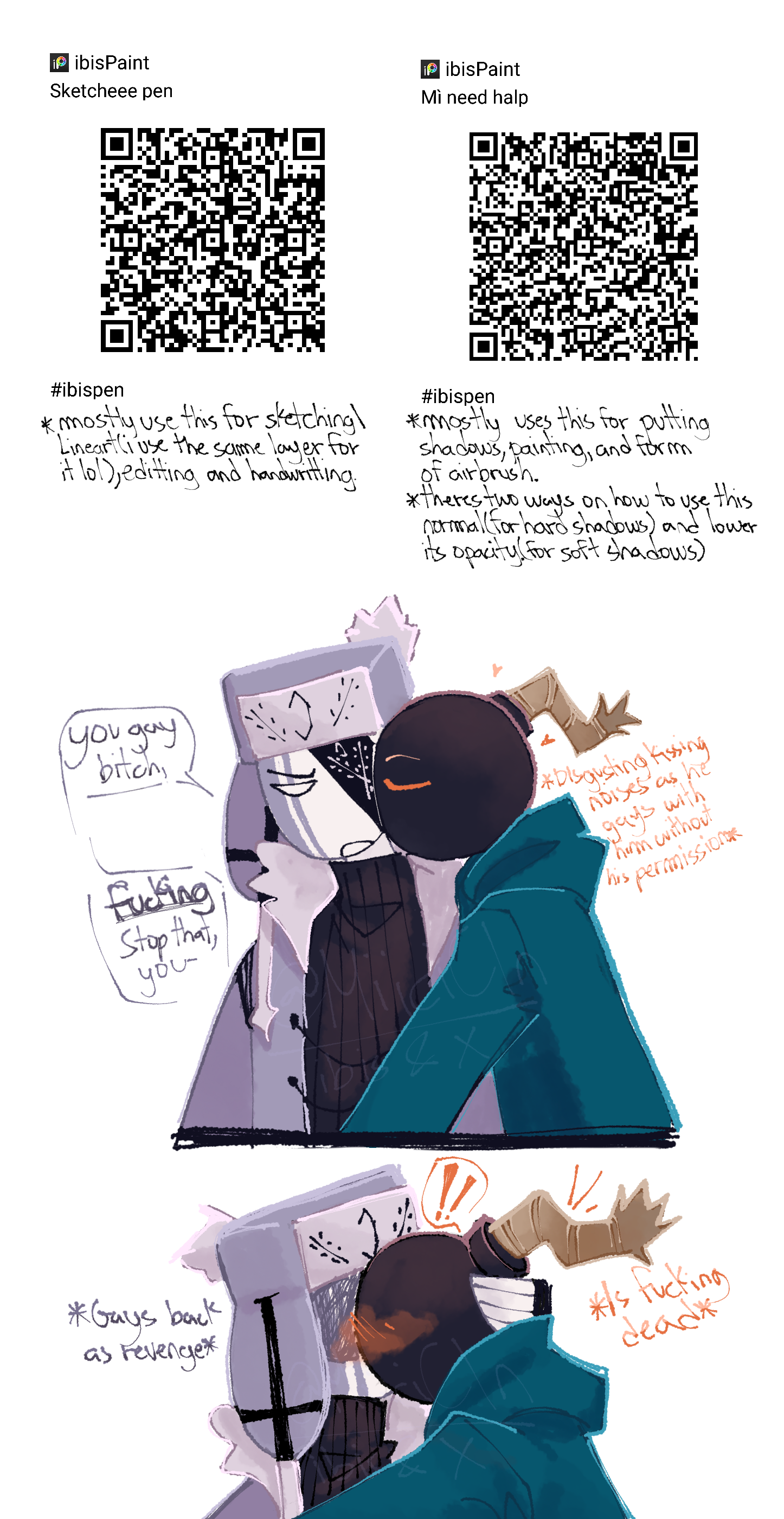 dont look at the bottom, only at the top - ibisPaint