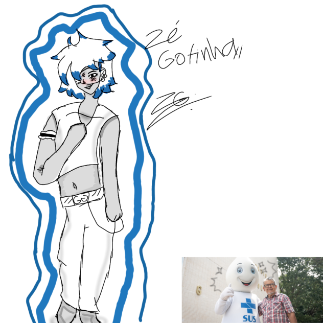 Speed draw do zé Gotinha - ibisPaint