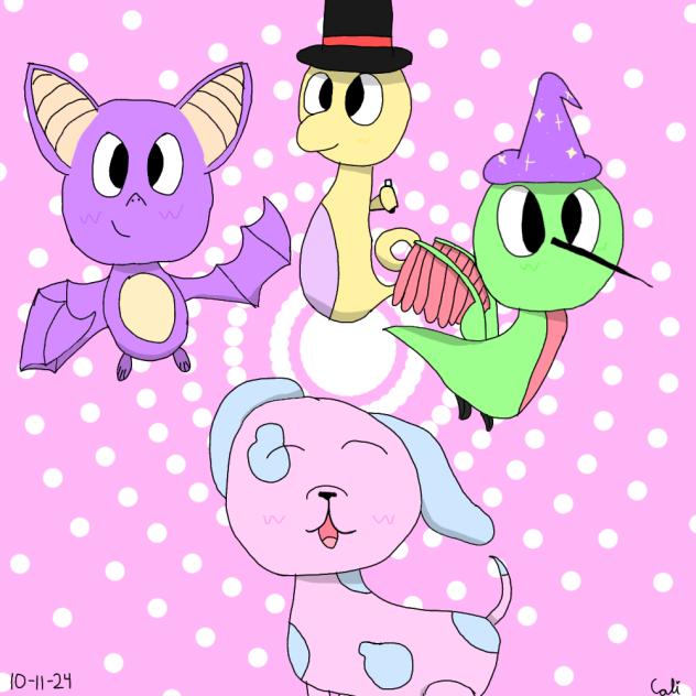 All my ocs as of October 2024 - ibisPaint