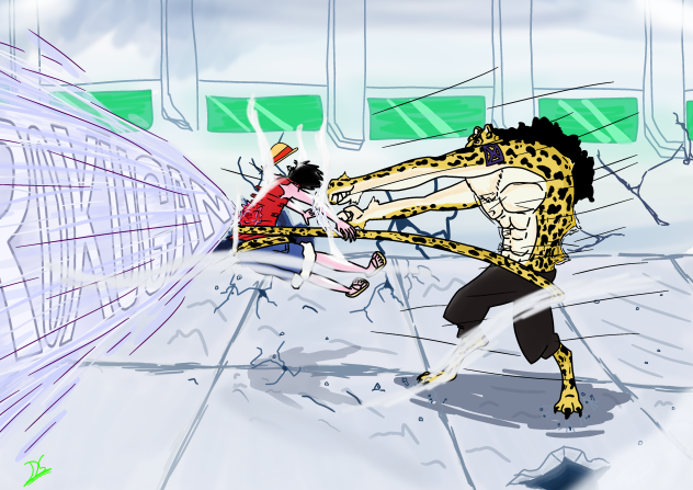 Rob lucci Using Rokugan - ibisPaint