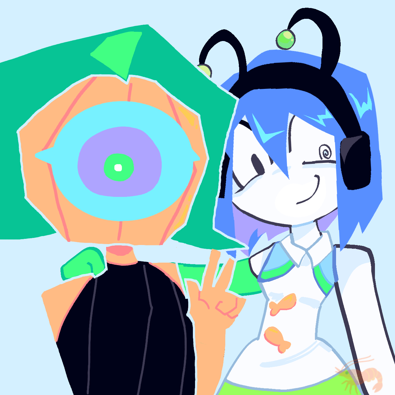 collab con pollo - ibisPaint