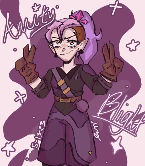 Amity Blight time skip - ibisPaint