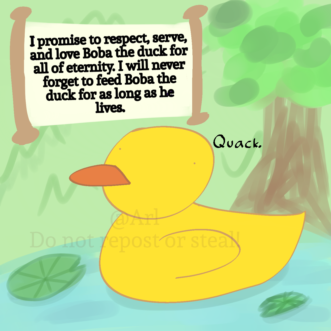 Boba the Duck - ibisPaint