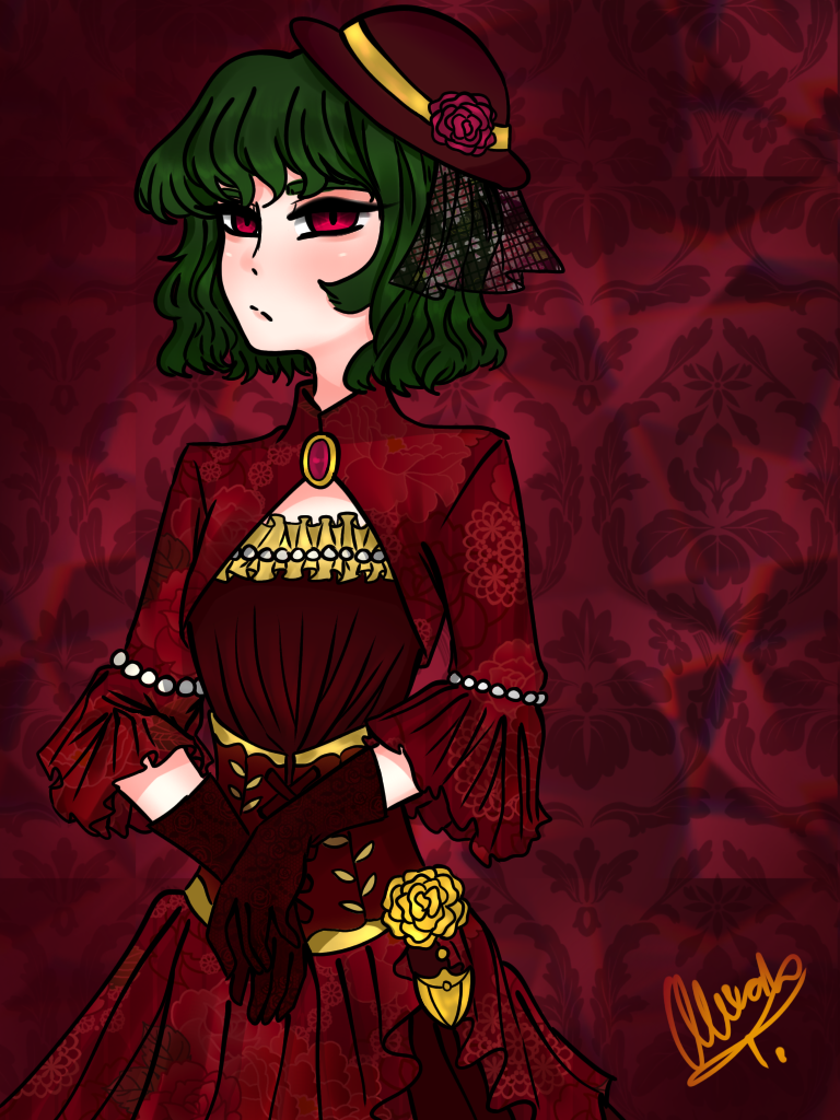 Mrs. Scarlet - ibisPaint
