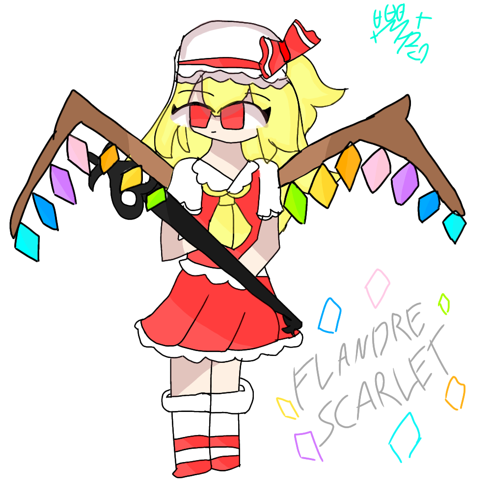 flandre scarlet - ibisPaint