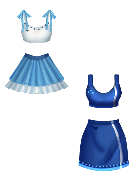 cheer leader outfit - ibisPaint