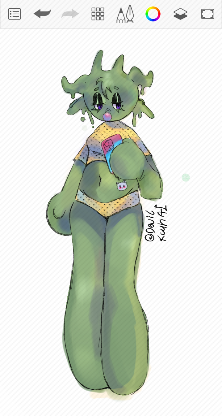 New alien. - ibisPaint