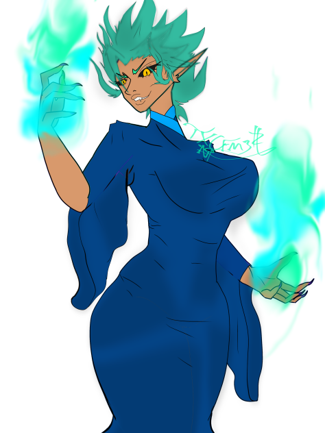 Mistress Hades. Mother of Daikasai - ibisPaint