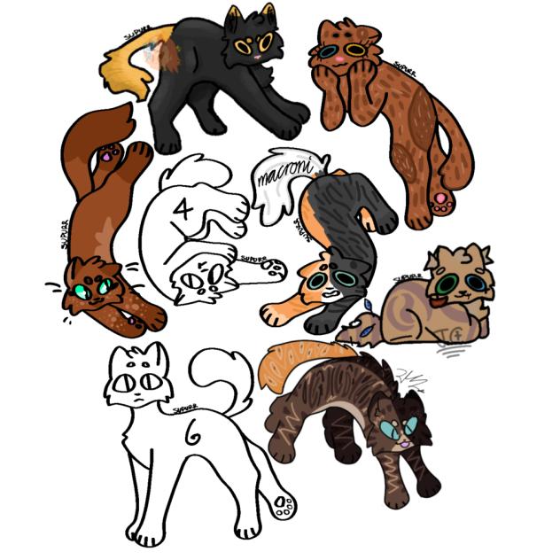 Warrior cats OC collab again! - ibisPaint