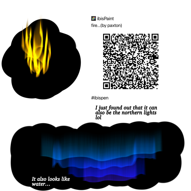 Fire brush - ibisPaint