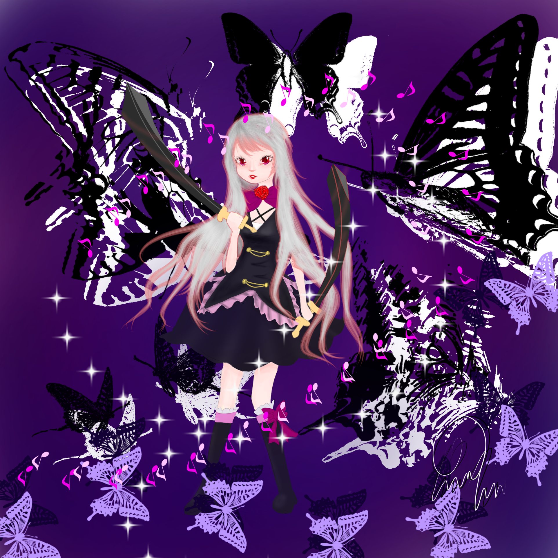Butterfly assassin - ibisPaint