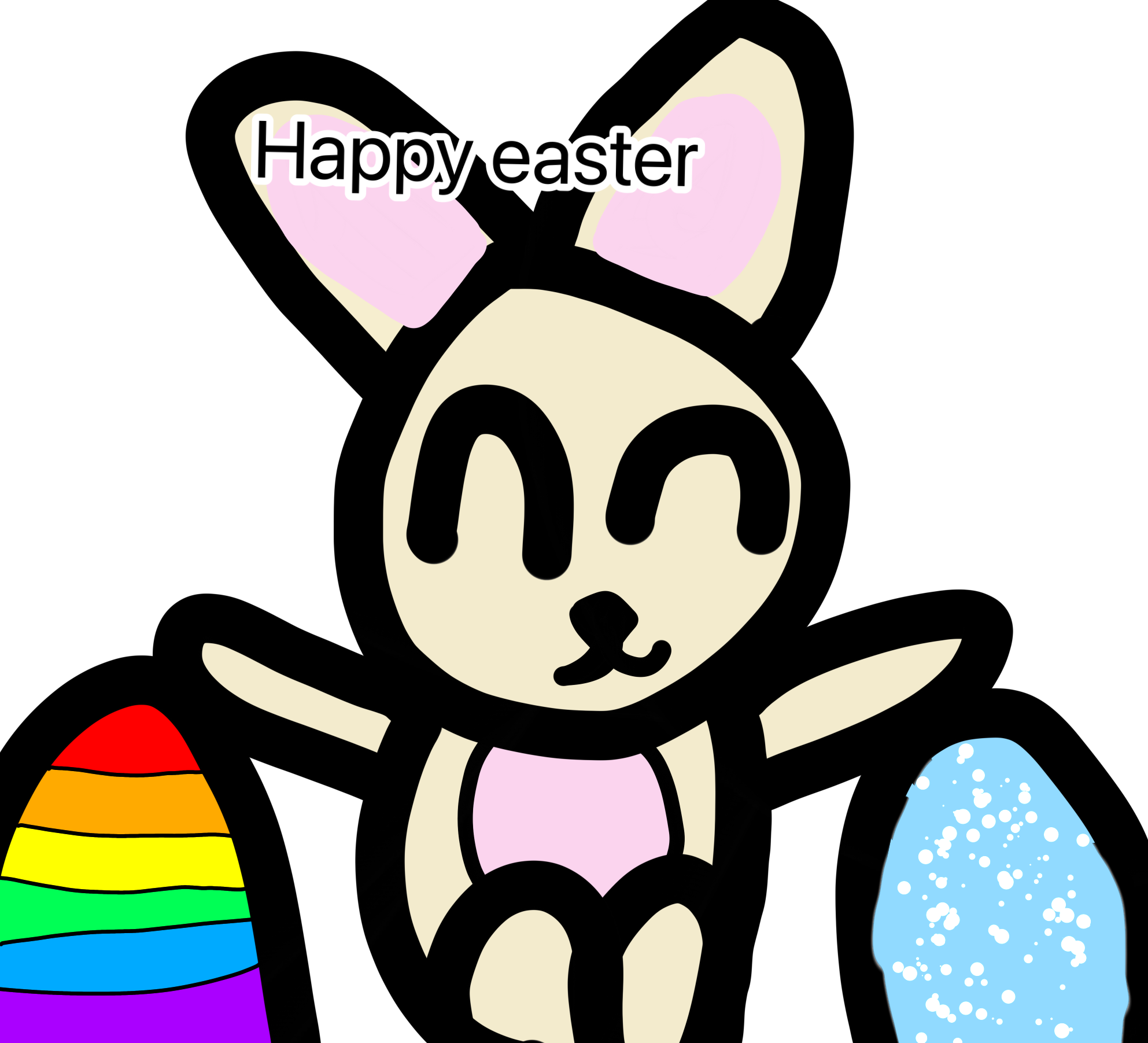 Happy early easter - ibisPaint