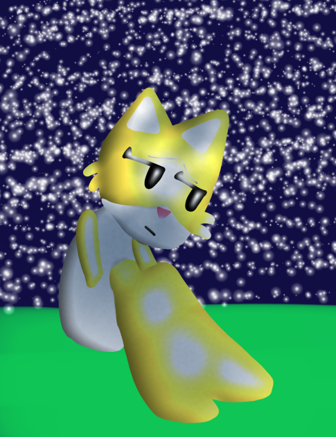 Yellow fox - ibisPaint