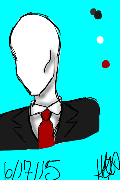 Slenderman - ibisPaint