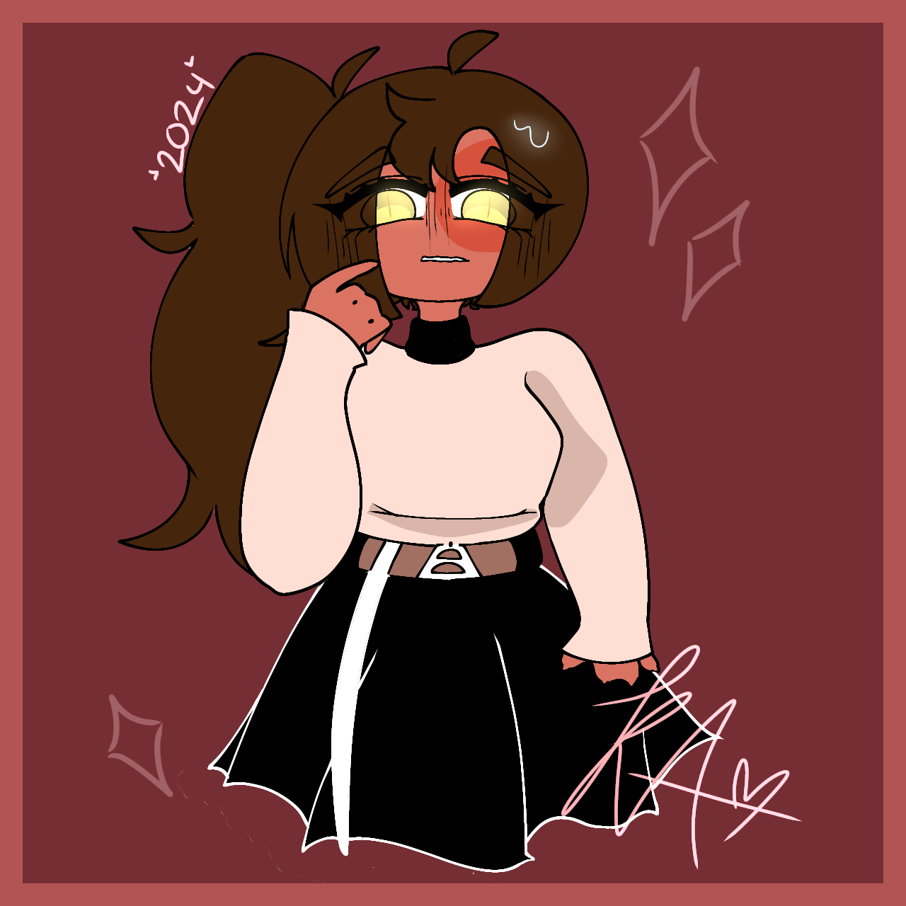 Nervous... - ibisPaint