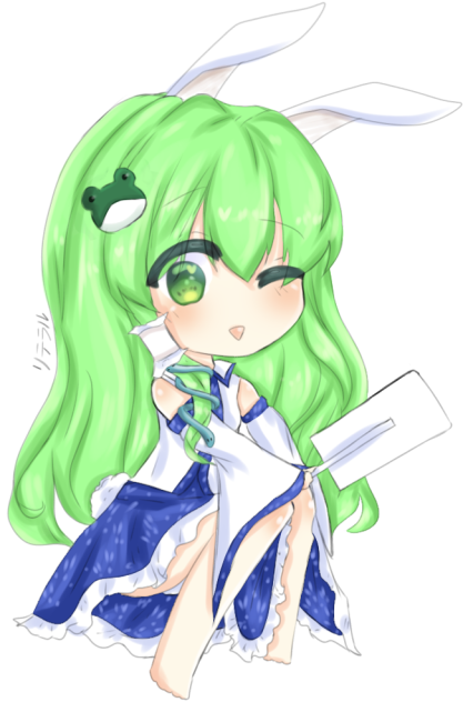 sanae chibi - ibisPaint