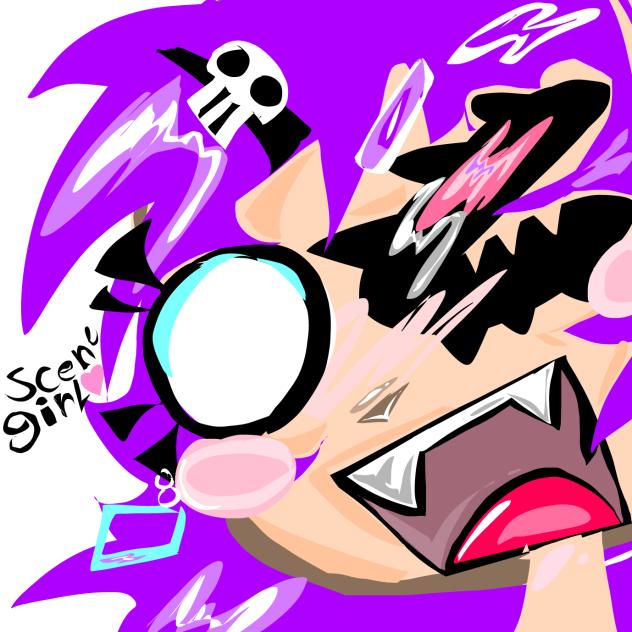 Scene girl - ibisPaint