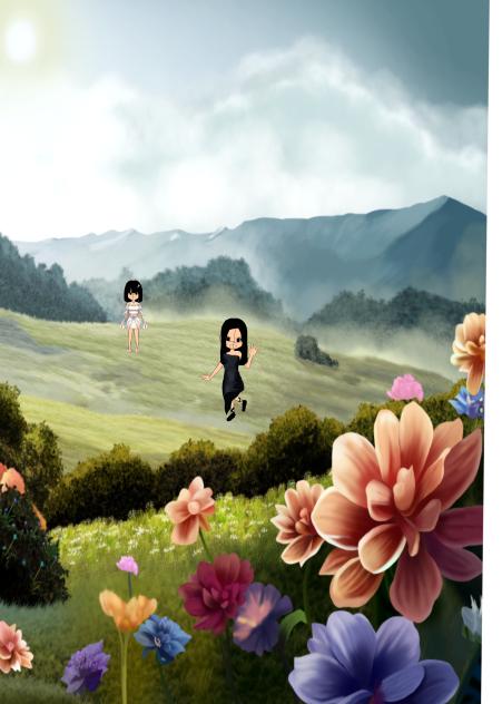 Garden stroll - ibisPaint