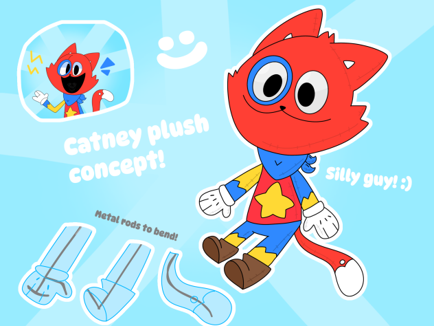 Catney plush concept! 🧸 - ibisPaint