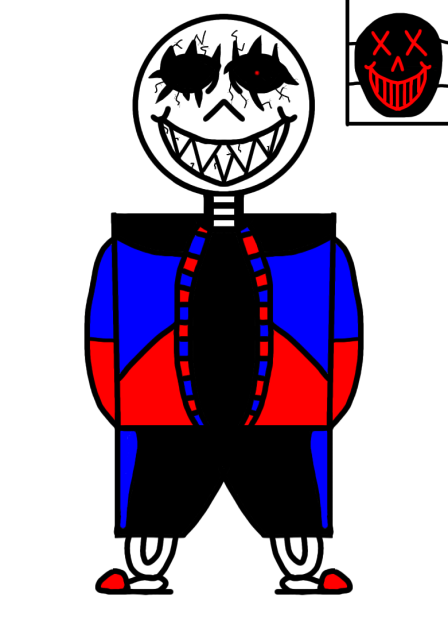 Deceiving Mask Sans V1 - ibisPaint