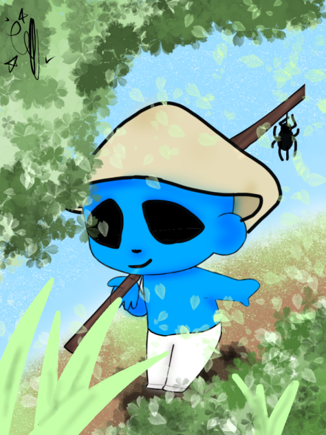 smurf cat - ibisPaint