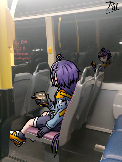 Lonely Ride - ibisPaint