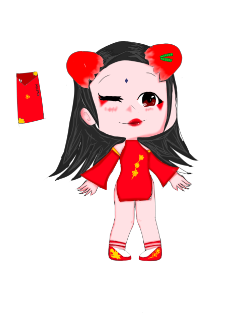Chinese girl - ibisPaint