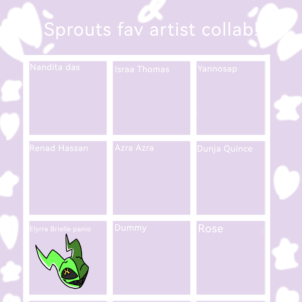 Sprouts fav artist collab - ibisPaint