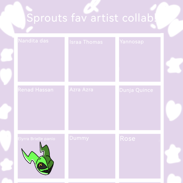 Sprouts fav artist collab - ibisPaint