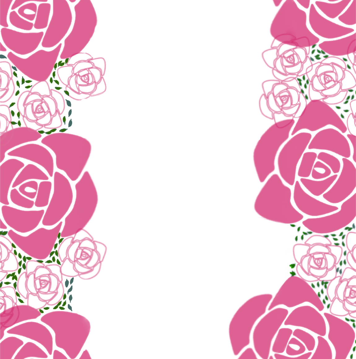 Flora l Frame - ibisPaint