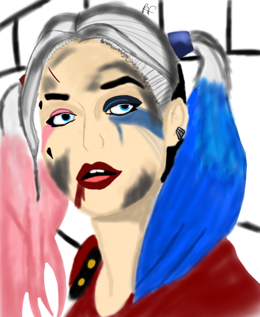 Margot Robbie Harley Q. {SpeedPaint} - ibisPaint