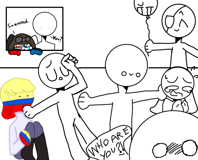 Chaotic country human collab - ibisPaint