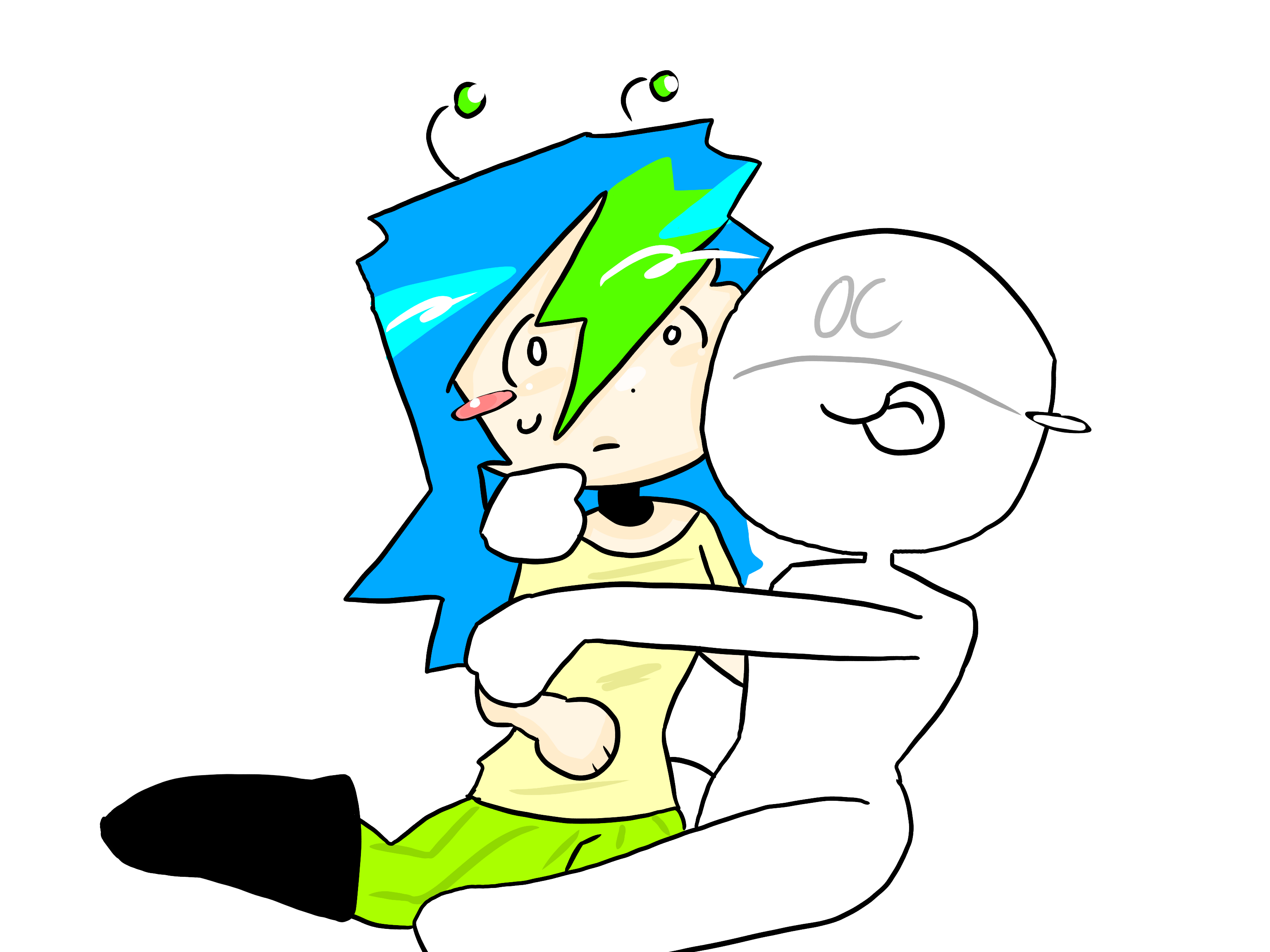 CUDDLES!!!☻ (collab) - ibisPaint