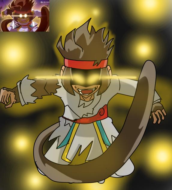 레고 몽키키드 mk 원숭이모습 그리기 - ibisPaint