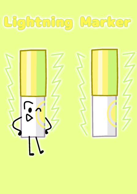 Bfdi Fusion #5 (Marker and Lightning) - ibisPaint