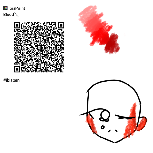 Blood brush - ibisPaint