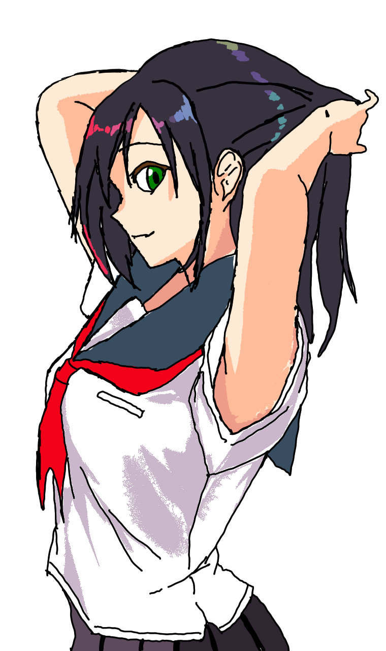 Anima School girl - ibisPaint