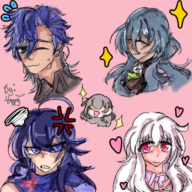 Some hsr doodles - ibisPaint