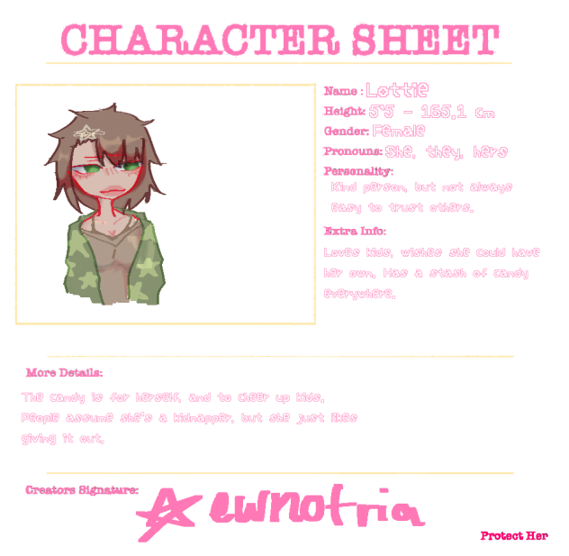 Protect her OC - ibisPaint