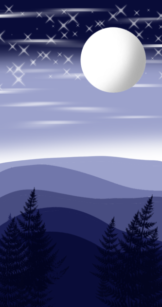 Blue Night - ibisPaint