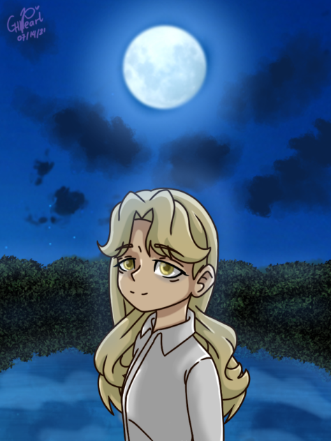 under the moon - ibisPaint