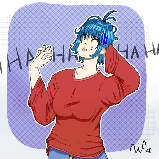 😬 Nervous Laughter 😬 v2 - ibisPaint